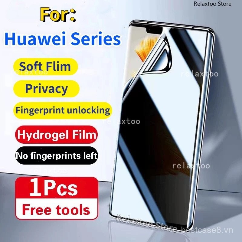Phim bảo vệ màn hình mềm hydrogel cho Huawei Mate 60 50 40 30 20 Pro Plus Pro+ Mate60Pro+ P20 ...