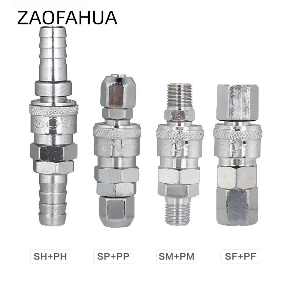 Đầu nối nhanh ZAOFAHUA, SH PH SF PF SP PP SM PM Lắp khí nén nhanh chóng, 20 30 40 Ống PU Máy nén ...