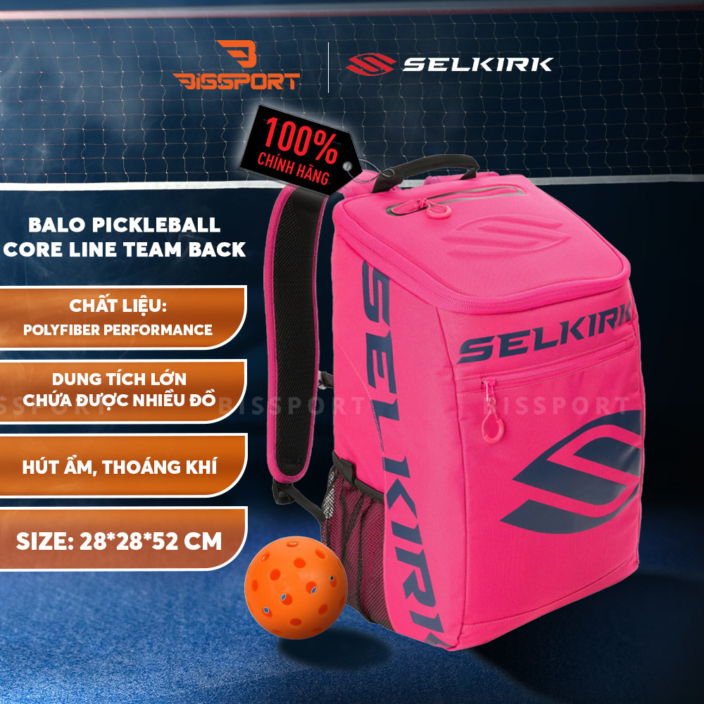 Balo Pickleball Selkirk Core Line Team Bag Chính Hãng – Hồng – Gọn Nhẹ ...