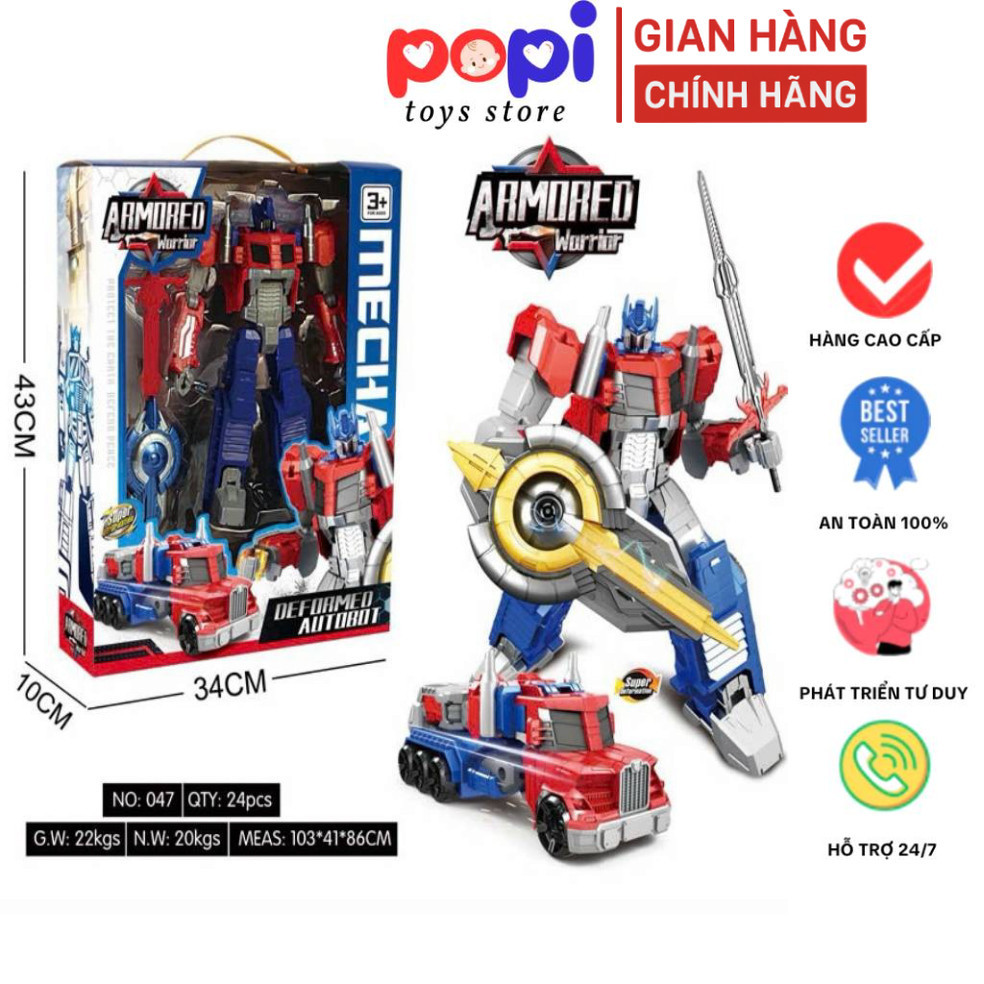 Robot Optimus Biến Hình – Đồ Chơi Robot Biến Hình Thành Xe Và Xe Biến ...