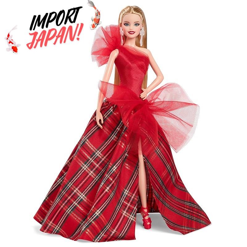 【Direct from Japan】Barbie Holiday Barbie Blonde Dress-Up Doll & House ...