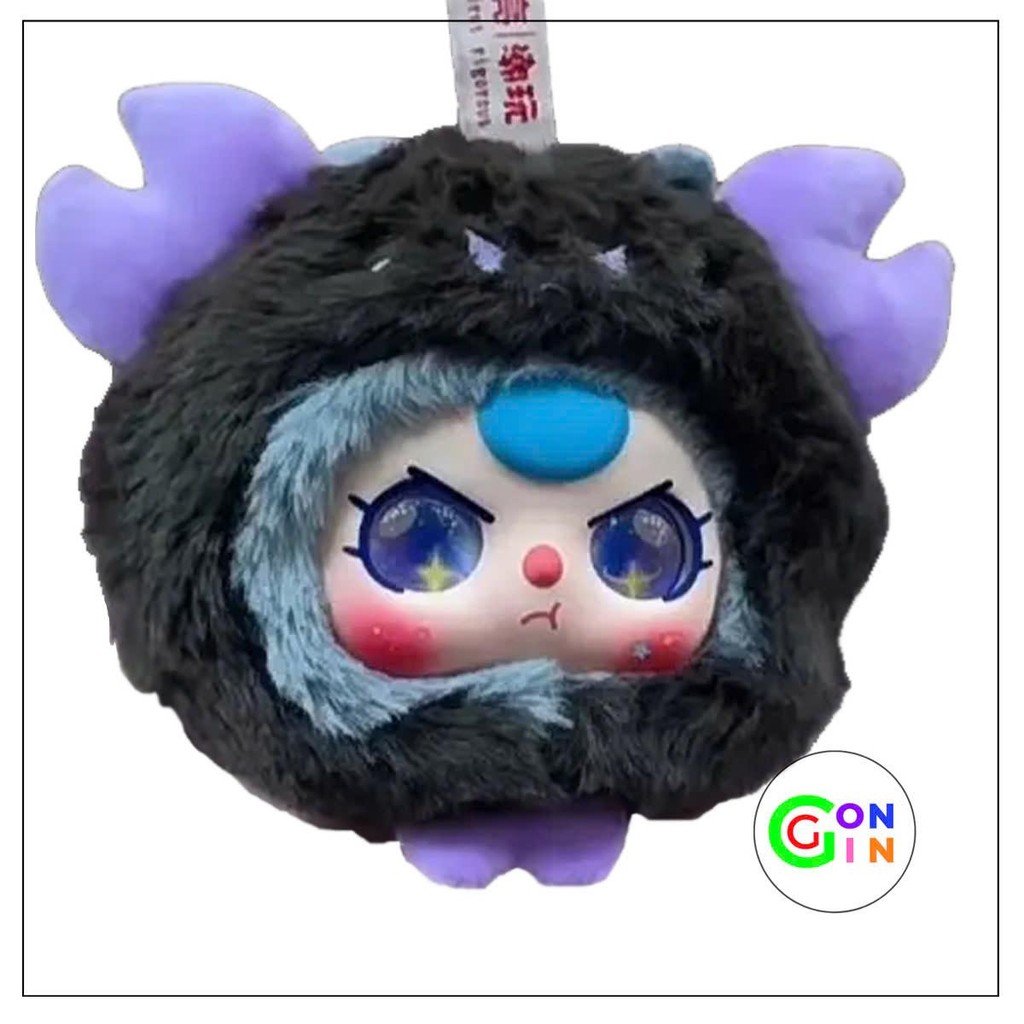 12 cung hoàng đạo Baby Three túi mù BB3 blindbox móc khóa gấu bông cute ...