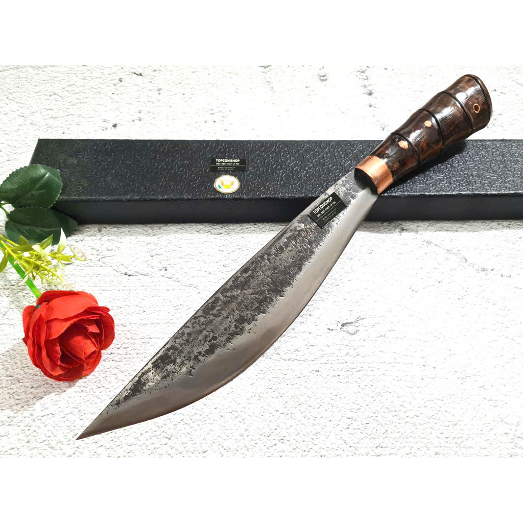 DAO BẾP PHÚC SEN - DAO SIZE 25 CHẶT ĐI RỪNG MÃ AQN41 HT | Shopee Việt Nam