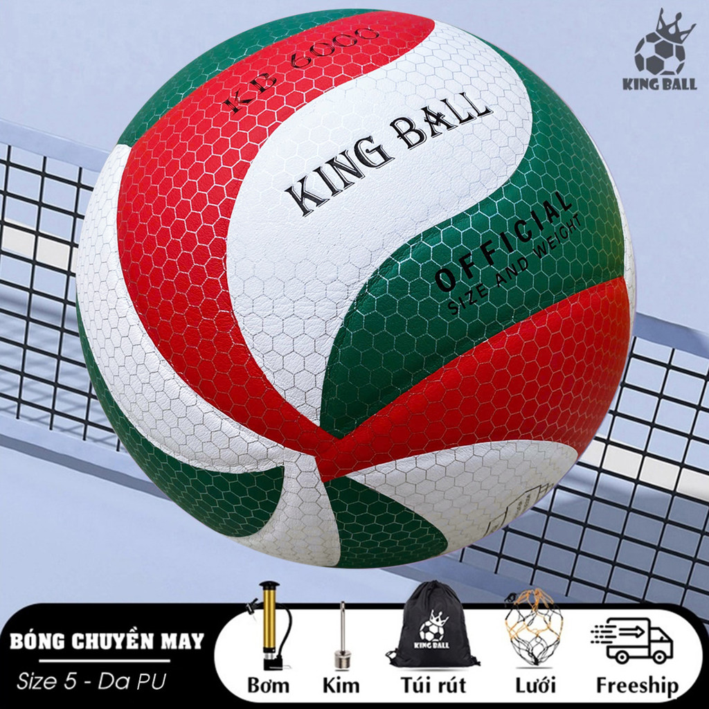 Bóng Chuyền Size Số 5 Giá Rẻ Quả Bóng Chuyền Da Chính Hãng King Ball ...