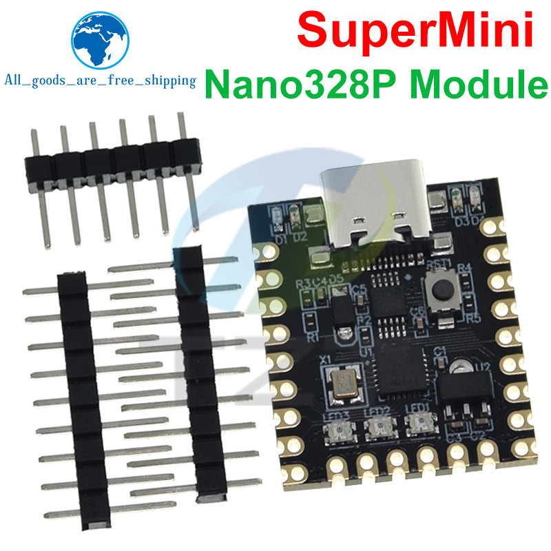 Nano V3.0 / Nano SuperMini Type-C Board Atmega328p Chip Ch340 Cổng Nối ...