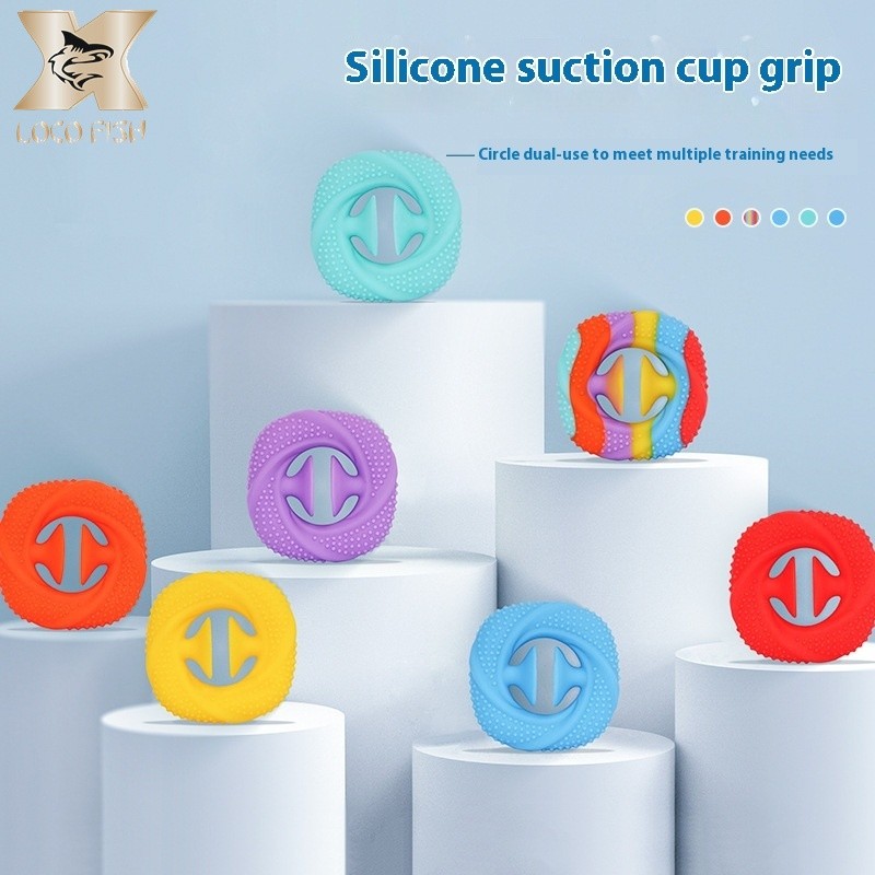 Tay cầm silicon LOCO CÁ để tập thể dục sức mạnh tay và giảm áp lực vòng ...