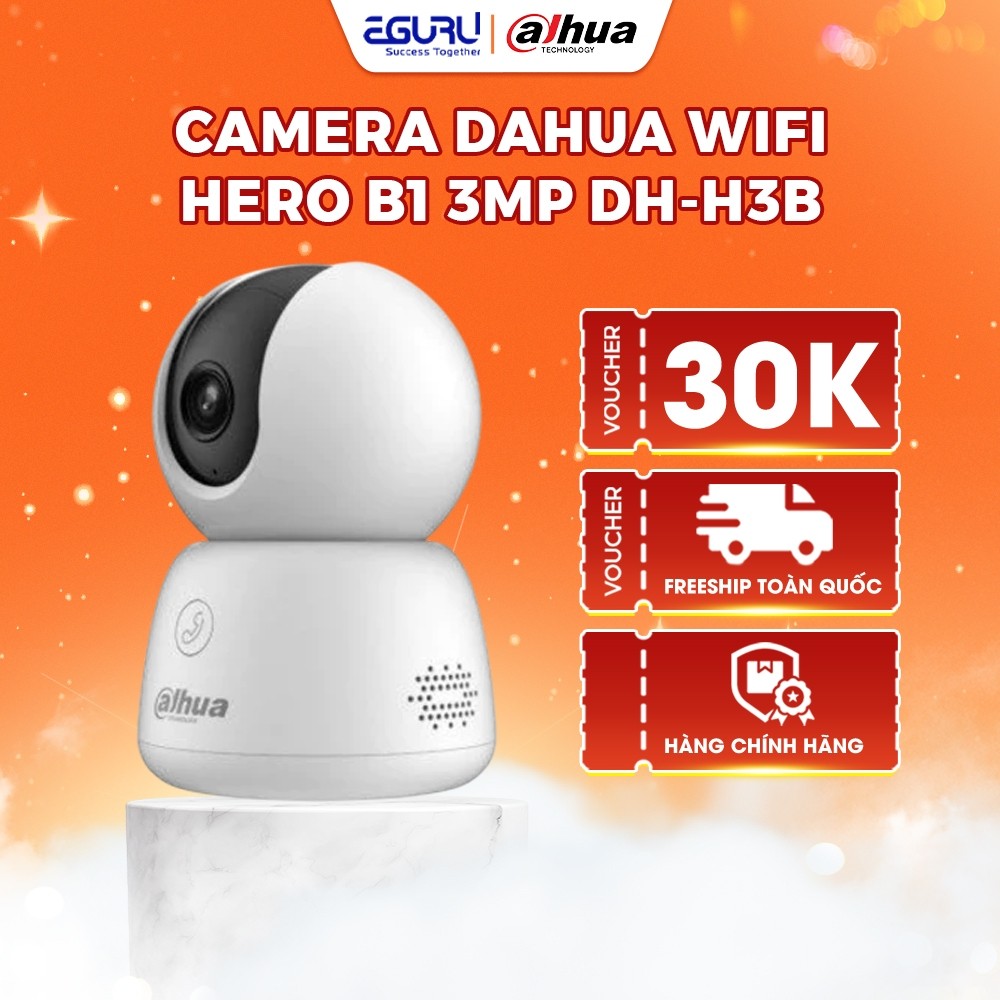 [TẶNG THẺ NHỚ] Camera Dahua Wifi Hero B1 3MP DH-H3B/ 5MP DH-H5B Xoay ...