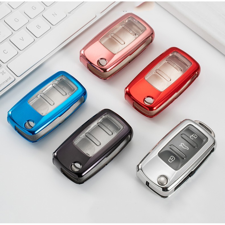 Volkswagen VW Polo Passat Jetta Tiguan Beetle Flip Key Remote Car Key ...