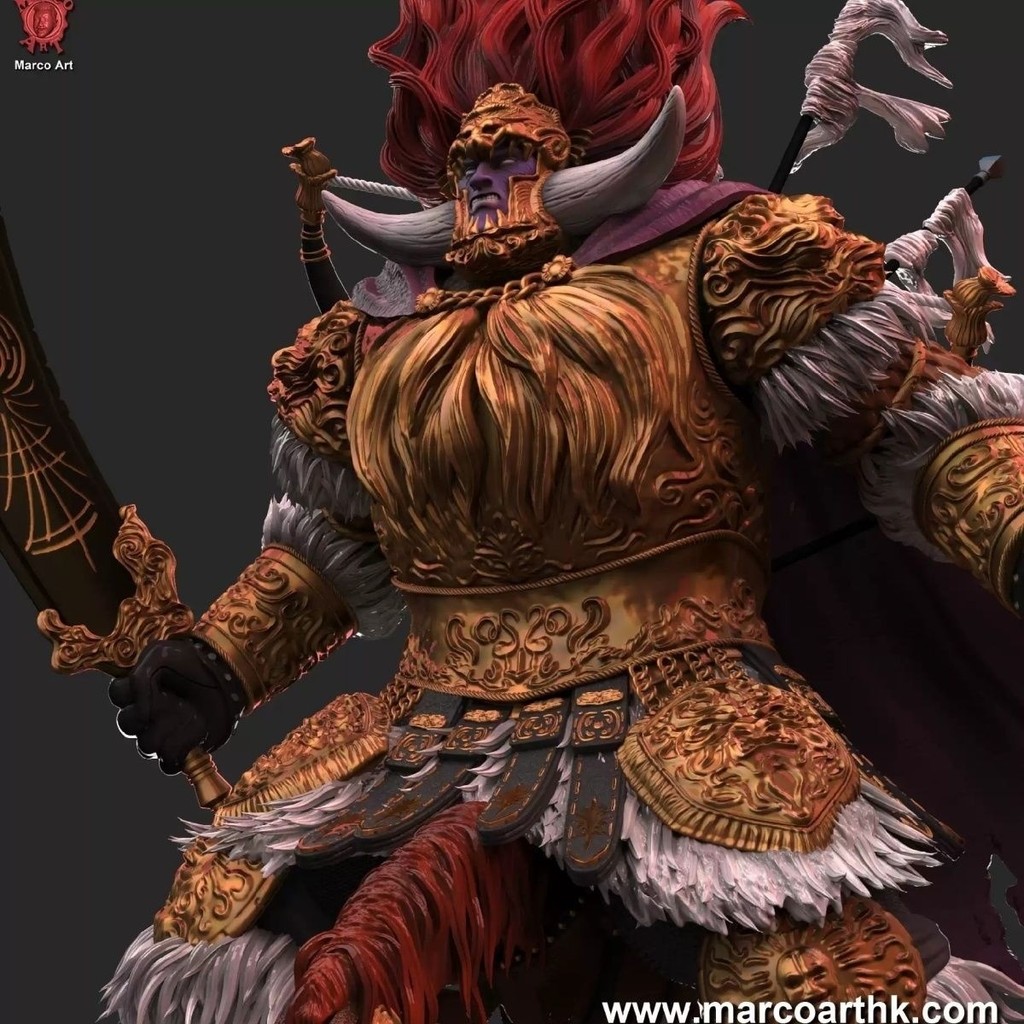 Broken Star Lord Rhaegal12cm Hand-Made gk White Mold,3d Print Ultra ...