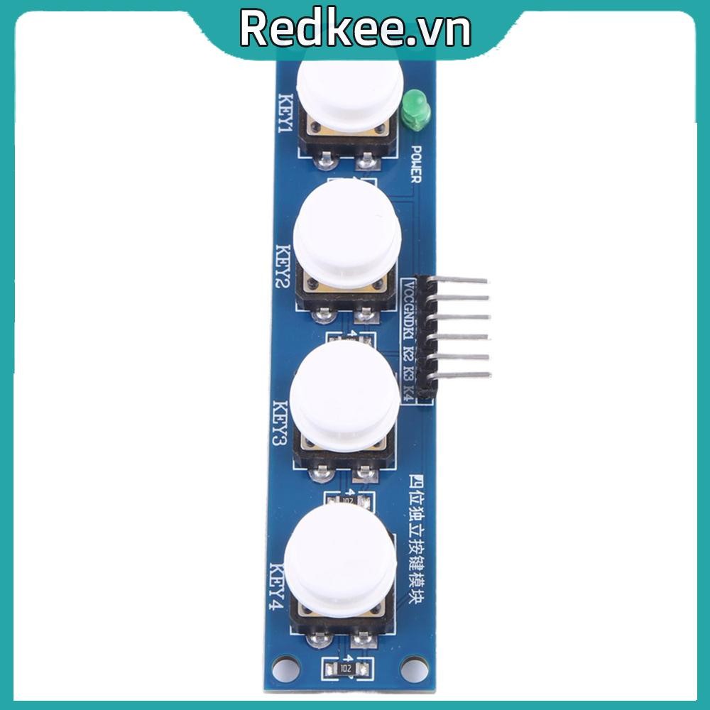 Mô-đun bàn phím 4 nút có mũ & mô-đun bàn phím đèn LED cho Arduino ARM ...
