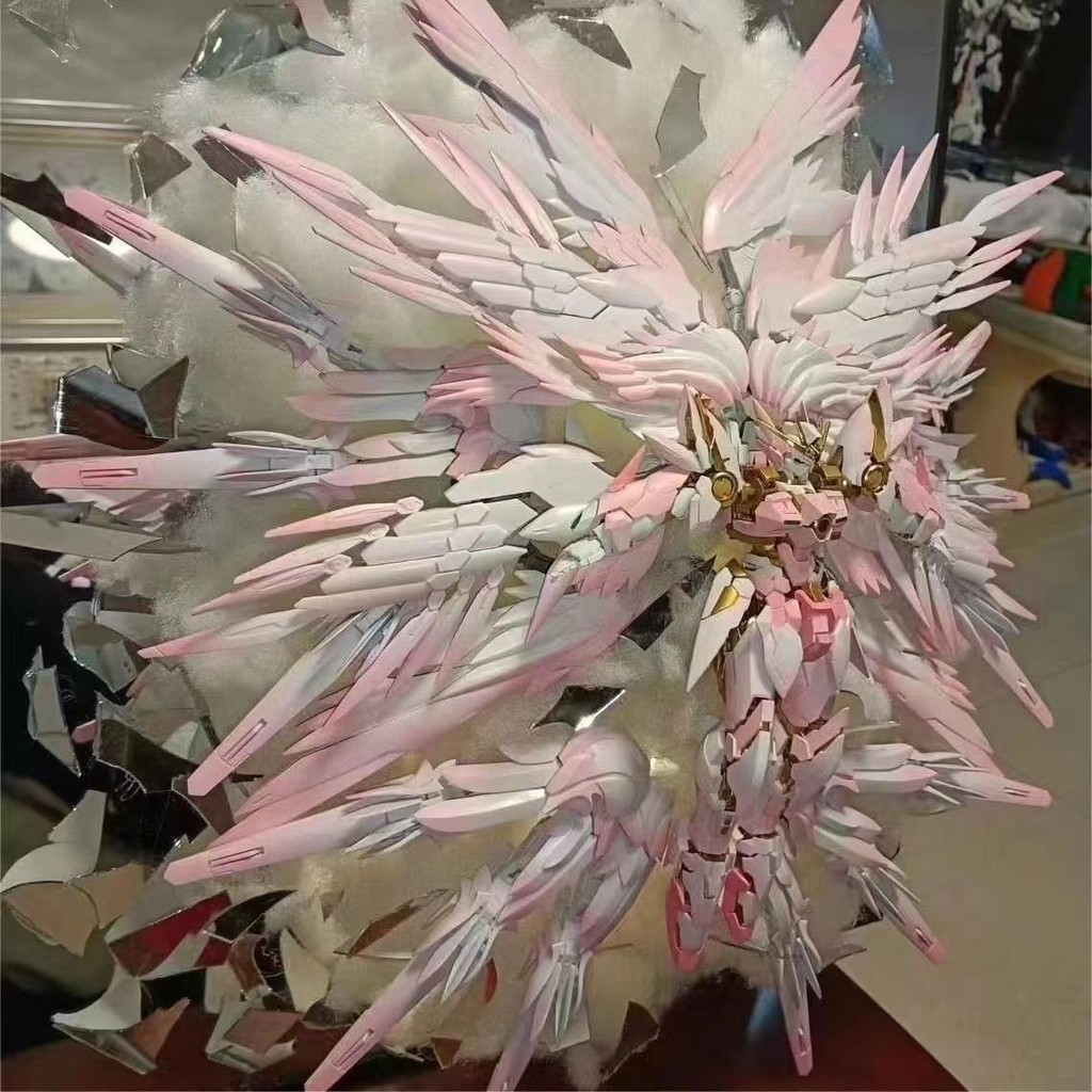 [Dòng hộp bí ẩn may mắn] Sakura Snow White Sakura Strike Gundam Model ...