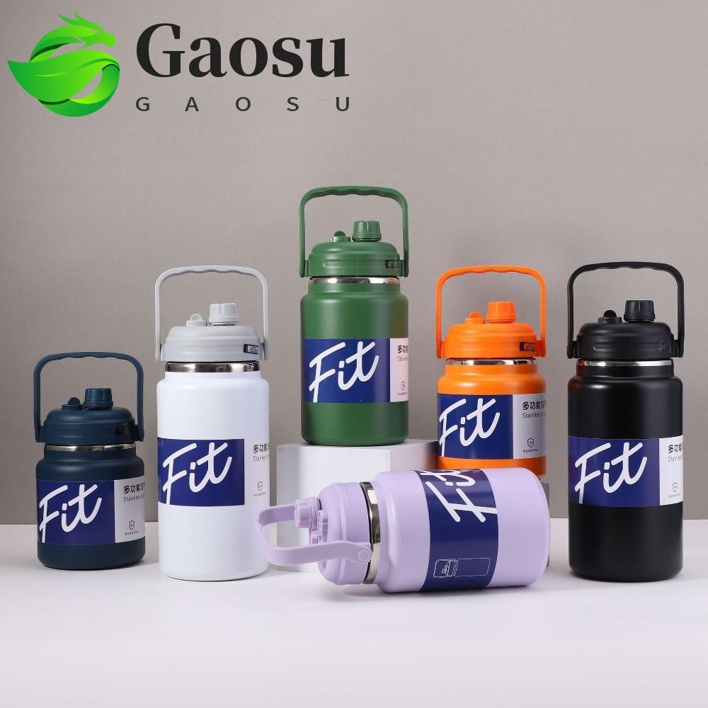 Bình nước cách nhiệt GAOSU, Cốc giữ nhiệt thể thao bằng thép không gỉ 1 ...