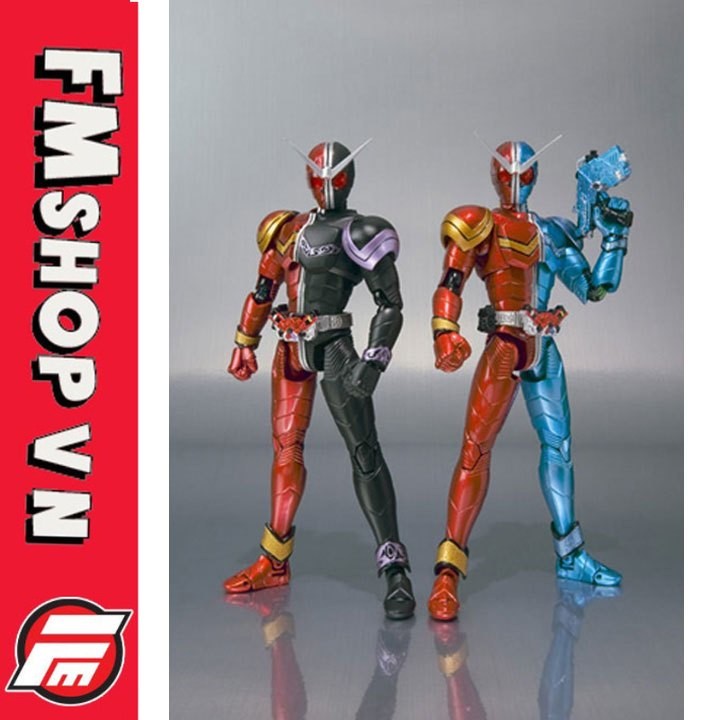 (CÓ SẴN - JPV) MÔ HÌNH CHÍNH HÃNG SHF KAMEN RIDER W HEAT JOKER & HEAT ...