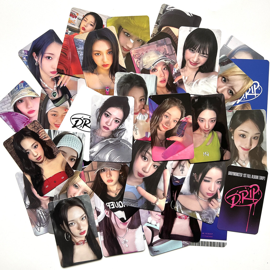 Thần tượng kpop BABYMONSTER album đầy đủ đầu tiên DRIP photocards ...