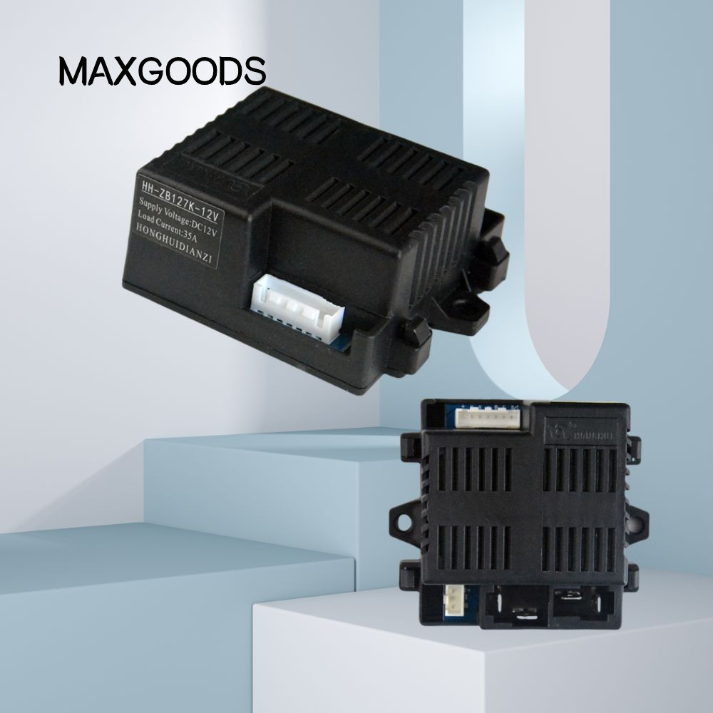 Bộ thu MAXGOODS, Bộ thu điều khiển từ xa 2.4G 12V màu đen, Xe điện trẻ em hữu ích HH-ZB127K RC ...
