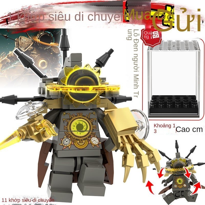 Tương thích với Lego Titan Dark Clock Minifigure Joint Di chuyển được ...