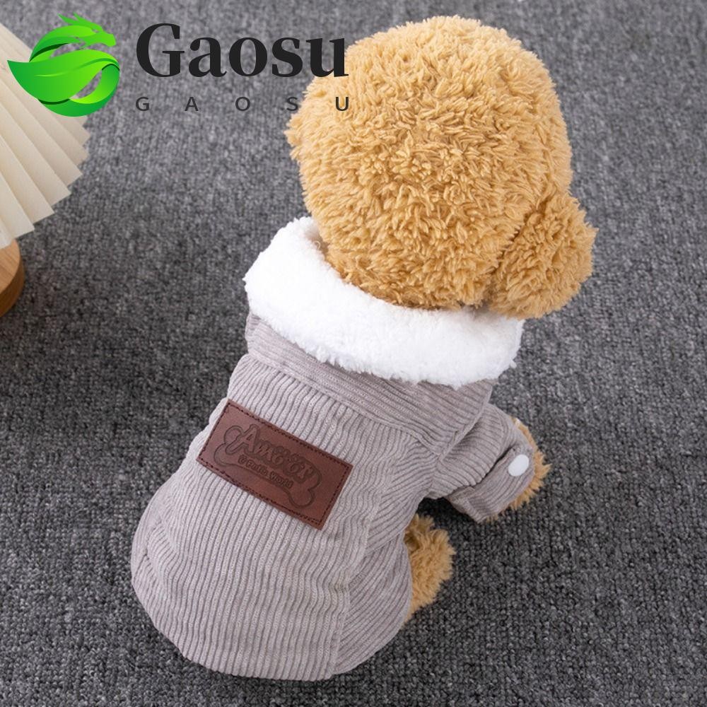 Gaosu Áo khoác ấm áp cho chó, Lông cừu mềm mại cho chó làm dày lông cừu ...