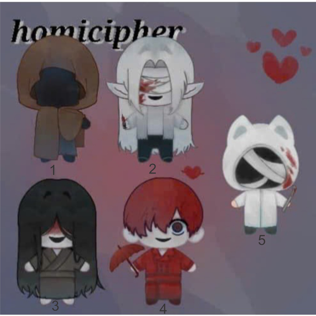 Mô hình HOMICIPHER 3CM SIÊU CUTE -nlp | Shopee Việt Nam