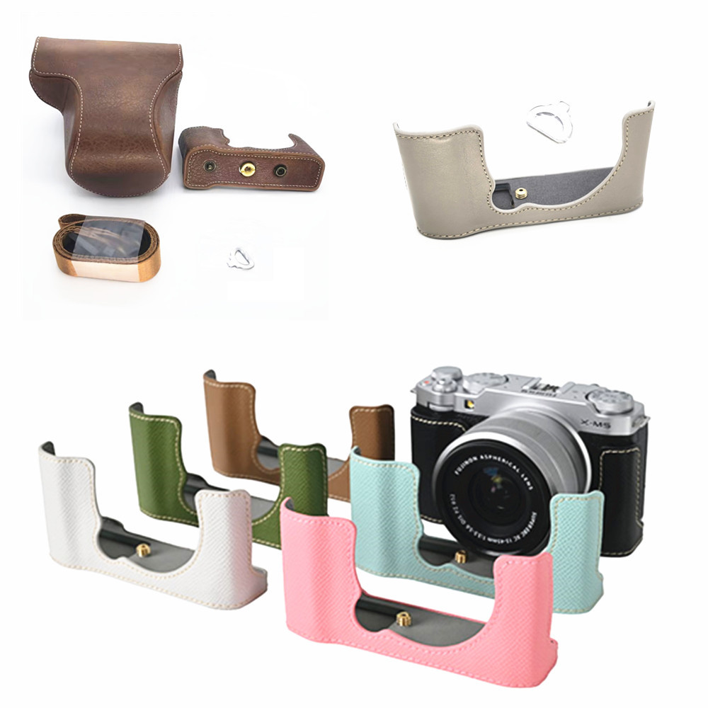 XM5 Synthetic Leather Camera Base Body Cover Kit Case Protector for ...