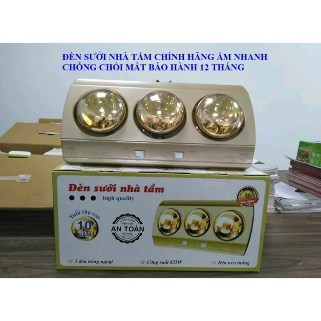 [BẢO HÀNH 12 THÁNG LỖI 1 ĐỔI 1]Đèn sưởi nhà tắm KOOT..MAN ấm nhanh ...