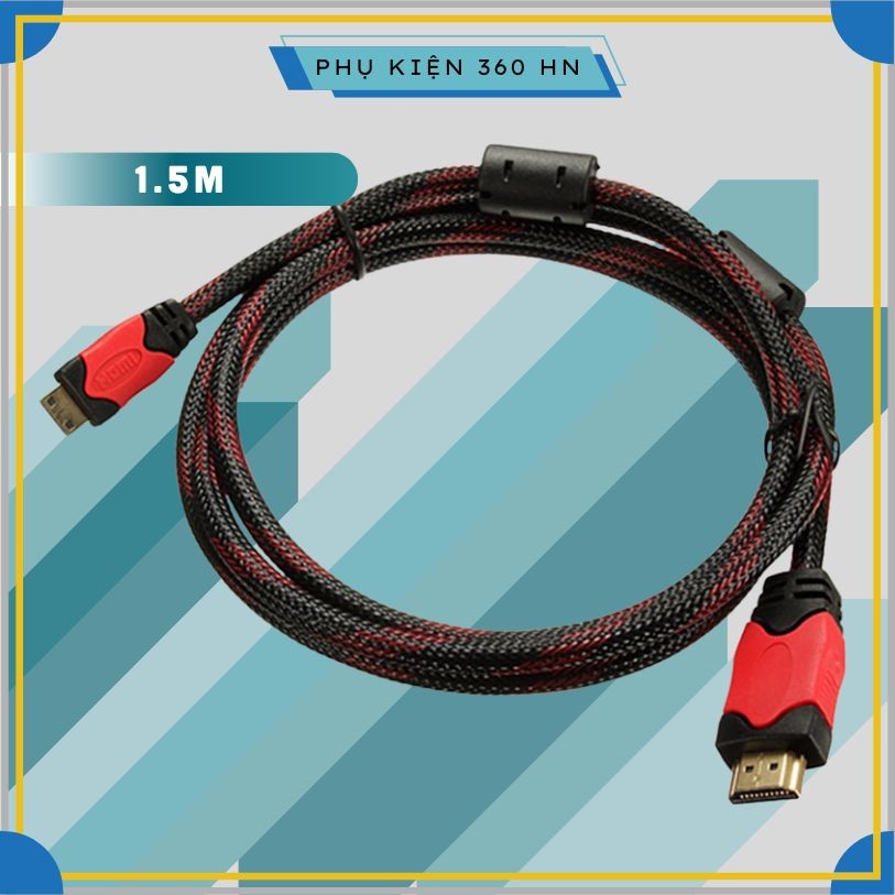 Cáp chuyển Mini HDMI sang HDMI 1,5M | Shopee Việt Nam