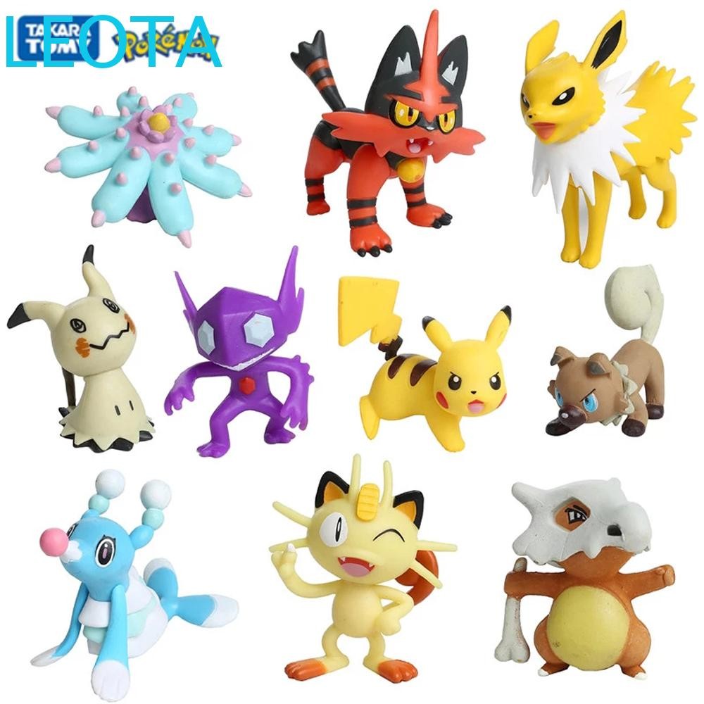 LEOTAKF Pokemon Nhân Vật 3-9cm Nhân Vật Búp Bê Bulbasaur Abra Litten ...