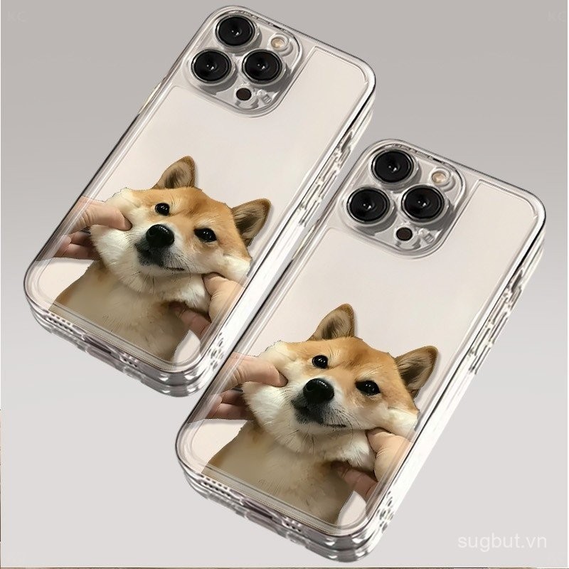 Ốp điện thoại hình chó Shiba Inu dễ thương tương thích với iPhone 11 13 ...