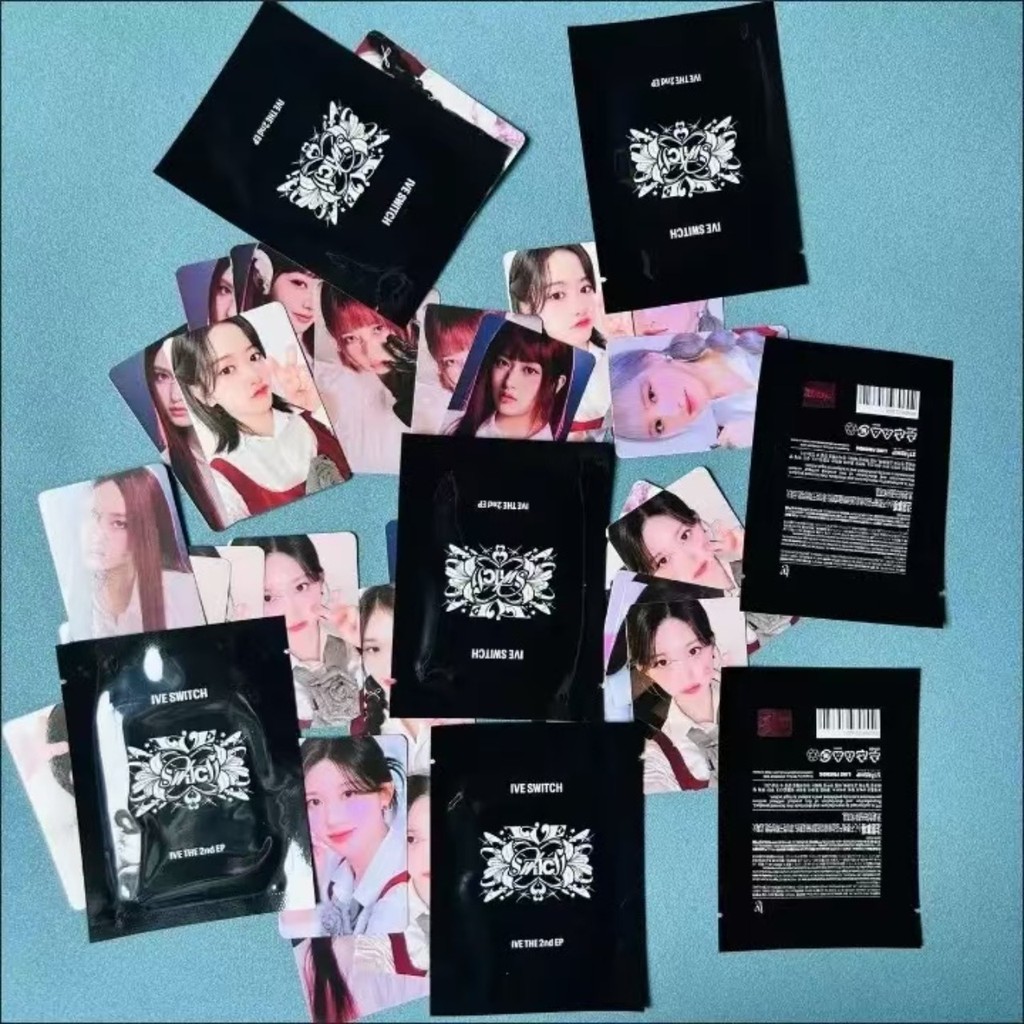 3 chiếc Kpop Idol Ive X Minive Photocard Pack Switch Pop Up (ngẫu nhiên ...