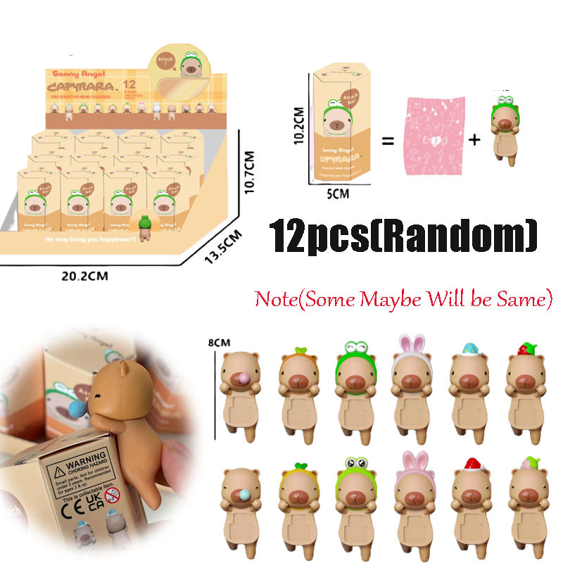 Sonny Angel Capybara Hipper Mini Nhân Vật Capybara Hippers Hộp Mù Quà ...