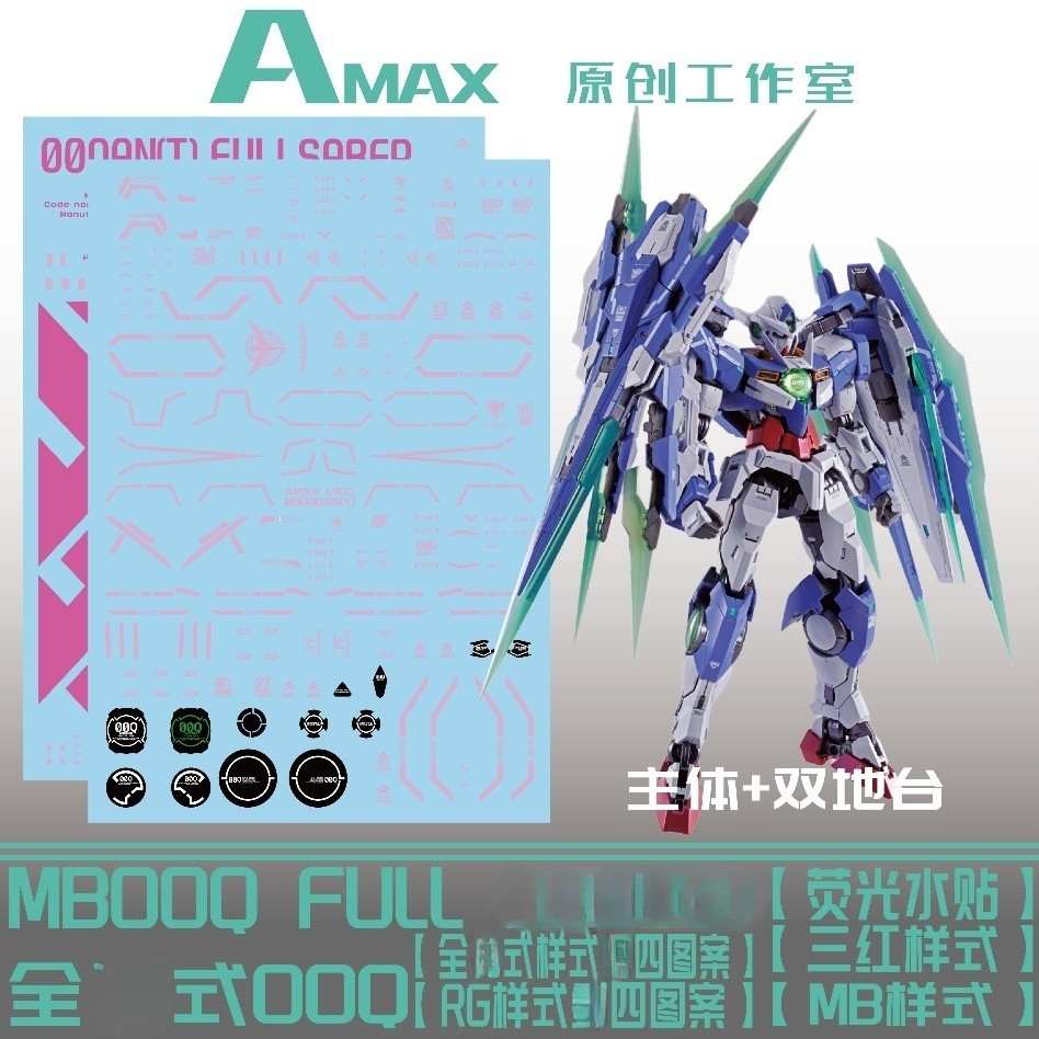 Decal trượt nước AMAX cho 1 / 100 MB 00Q 00 qant Full Sabe r Stand TRANS-AM | Shopee Việt Nam