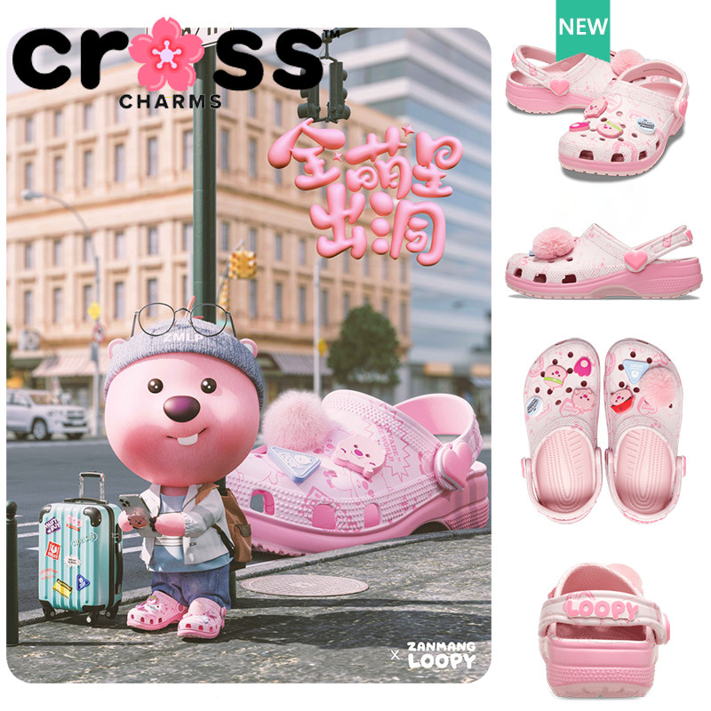 dép crocs nữ zanmang loopy clog Giày Dễ Thương Chống Trơn Trượt Thoáng ...