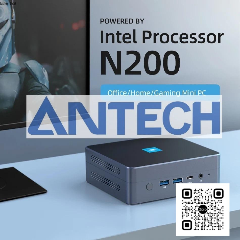 Mini Pc Intel N200 Processor Ddr5 4800mhz M 2 Ssd Nvme Wifi6 Bluetooth5 2 4k 60hz Type C Hdmi Dp