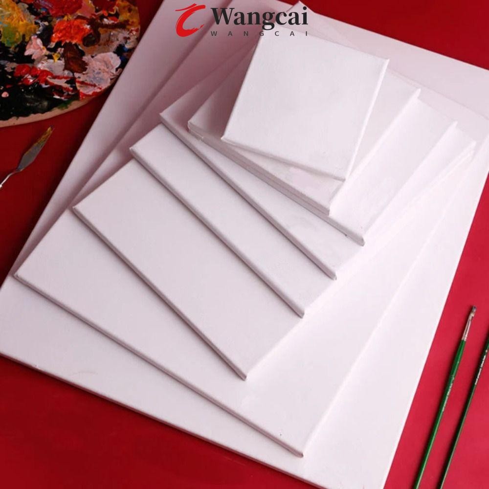 Bảng vẽ WANGCAI, Canvas vải Cotton hình chữ nhật, Khung tranh Trống ...