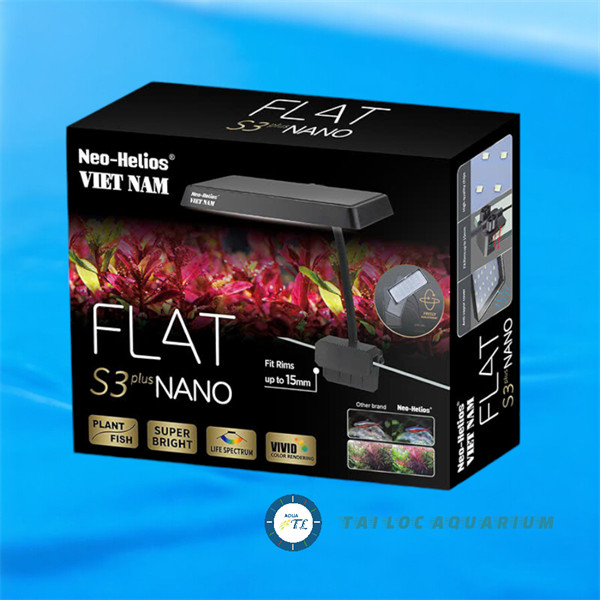 Đèn bể cá - đèn thủy sinh: Flat Nano S3 - Neo Helios | Shopee Việt Nam