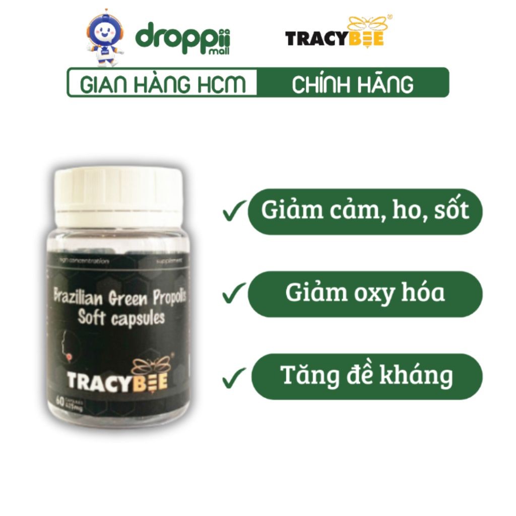 Keo ong viên Tracybee, Keo ong xanh Brazil, Kháng sinh tự nhiên ...