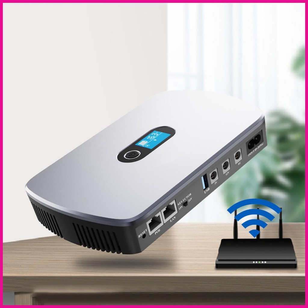 Nguồn điện liên tục DC Bộ nguồn Camera an ninh 8800mAh với POE Bộ lưu ...