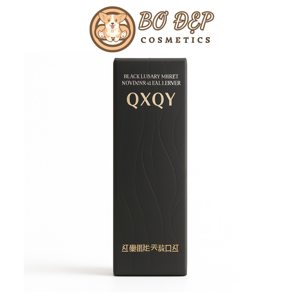 Son Kem Lì Cao Cấp QXQY Black Luxury Velvet Non-Stick Lipstick Màu Cực ...