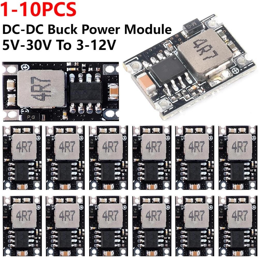 10 Chiếc DC-DC Buck Bộ Chuyển Đổi Bước Nguồn Mô Đun 5V-30V Sang 3.3V 5V ...