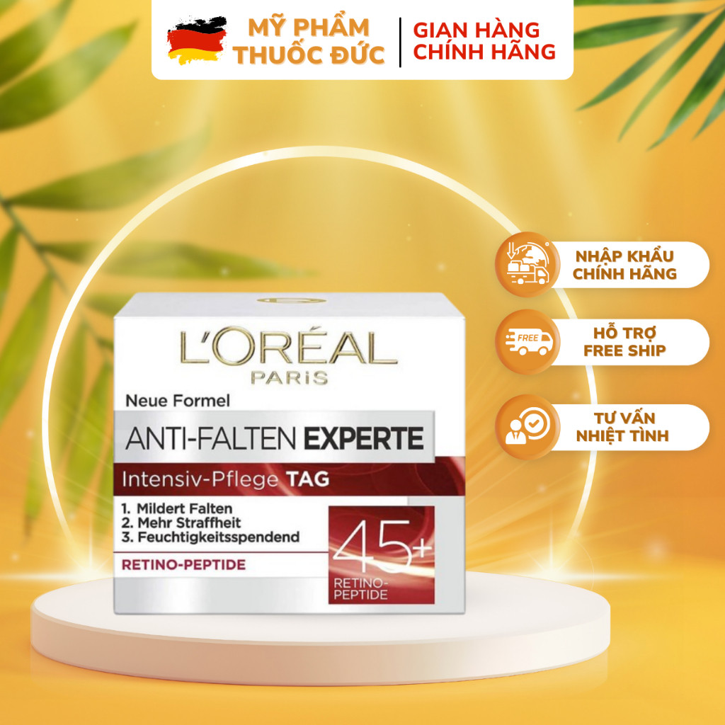 Kem dưỡng da Loreal Anti Falten Experte giảm mờ nếp nhăn tuổi 45+ [Hàng ...
