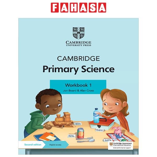 Sách ngoại văn: Cambridge Primary Science Workbook 1 With Digital ...