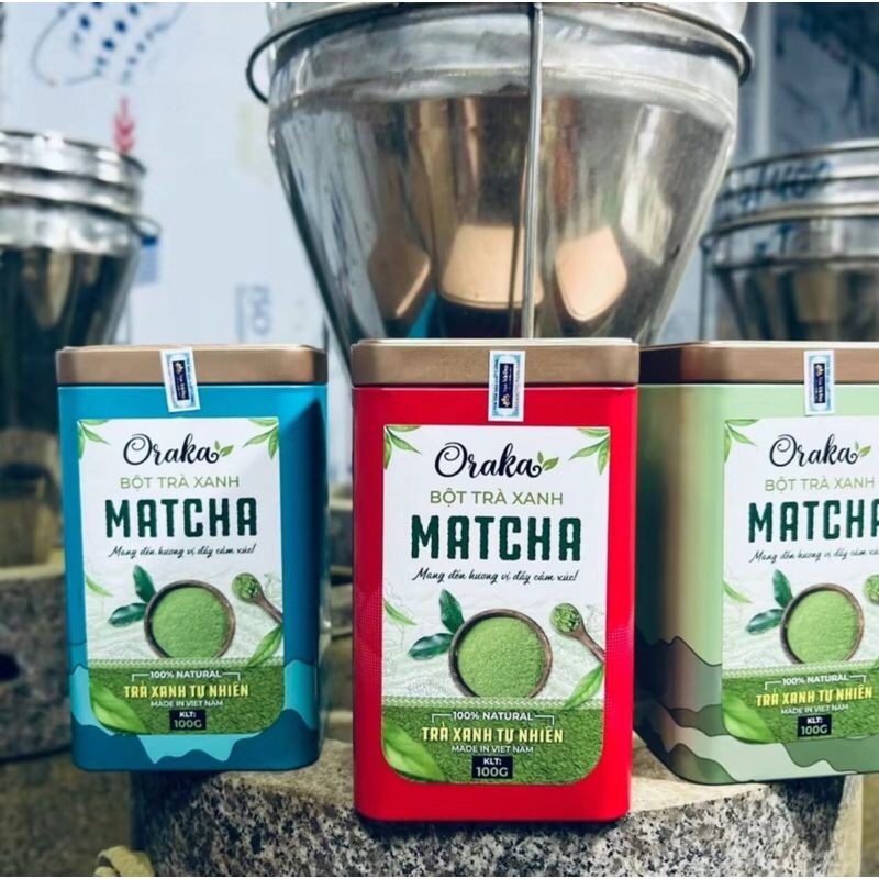 Bột Matcha Trà Xanh Hương Nhài ORAKA Sản Xuất Theo Công Nghệ Nhật Bản ...