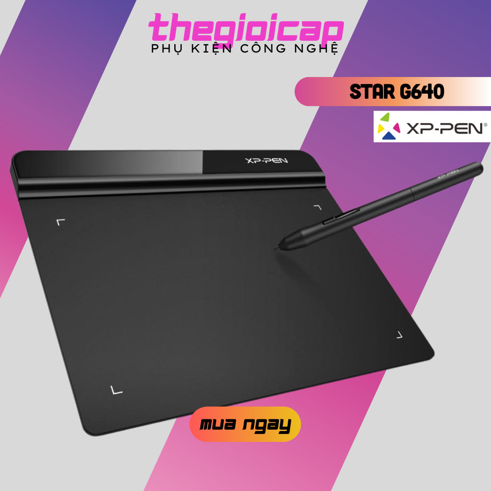 Bảng Vẽ Điện Tử Siêu Mỏng Lực Nhấn 8192 XP-Pen Star G640 | Shopee Việt Nam