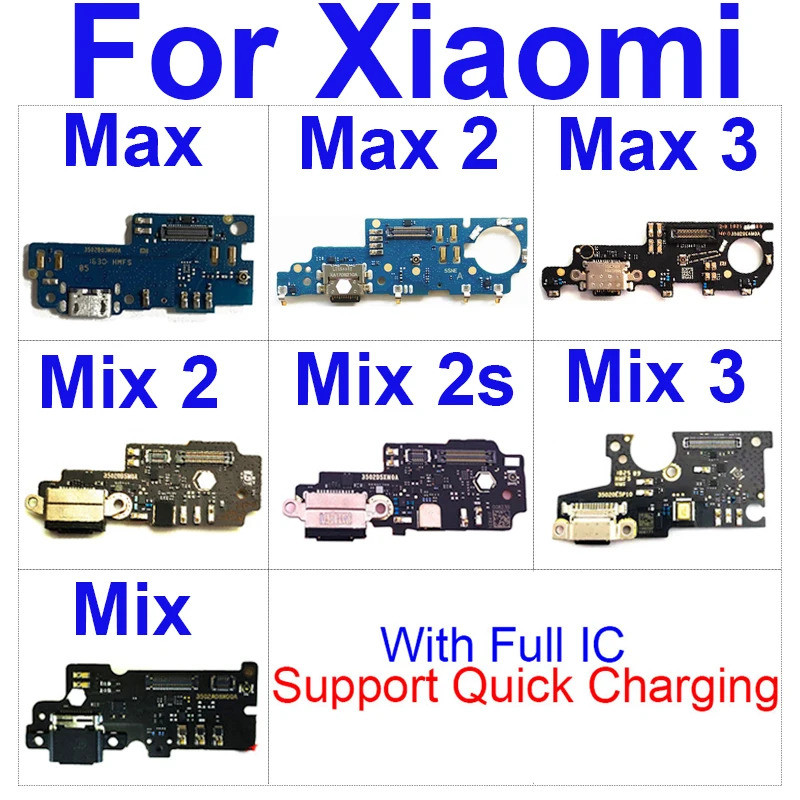 Cổng Sạc USB Jack Dock Kết Nối Bảng Sạc Cáp Mềm Cho Xiaomi Mi Max Mix 2 3 2S Max2 Max3 Mix2 Mix3 ...