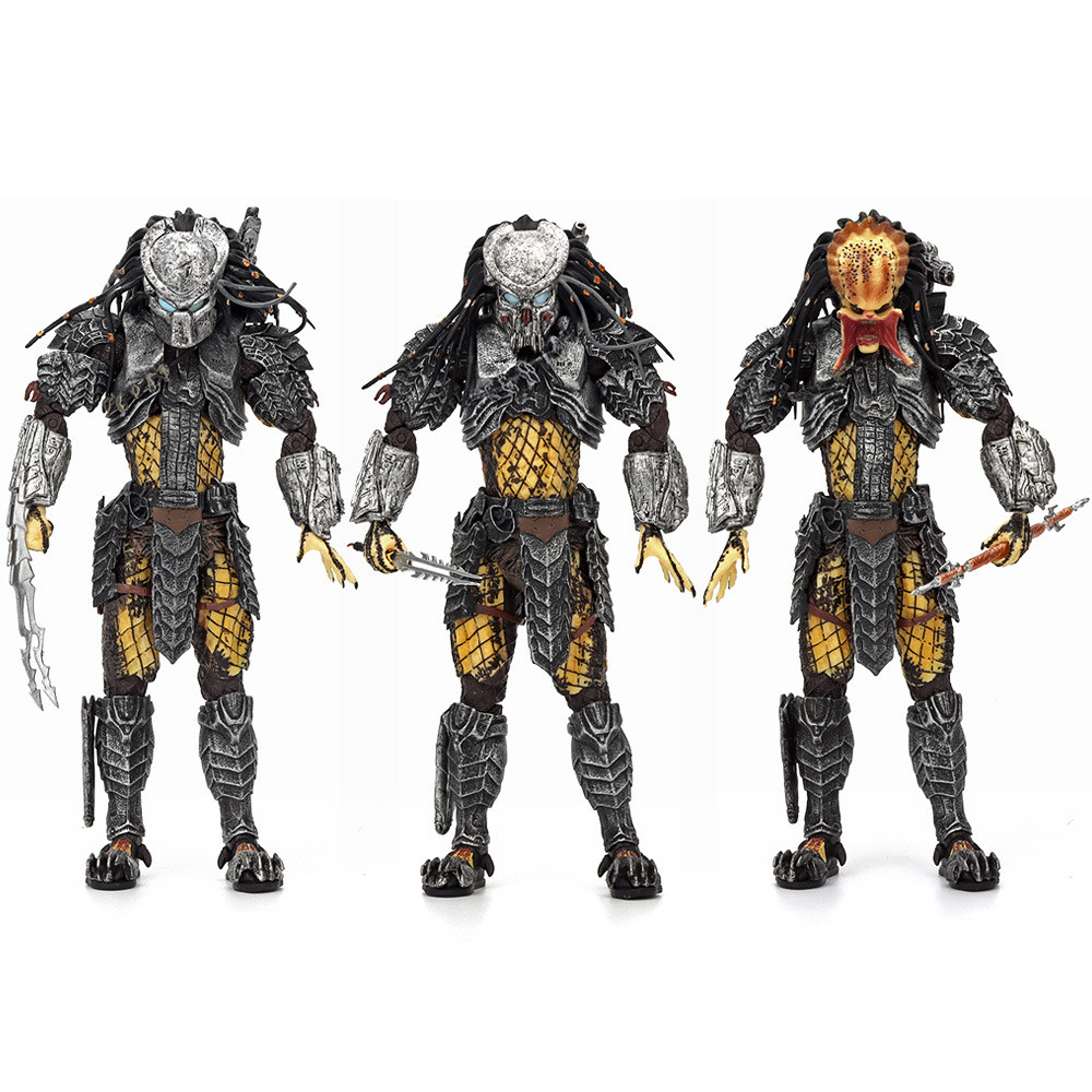 Người ngoài hành tinh 18cm vs. Predator NECA 7 Inch Predator Celtic Scar Cat Face Model AVP Hình ...
