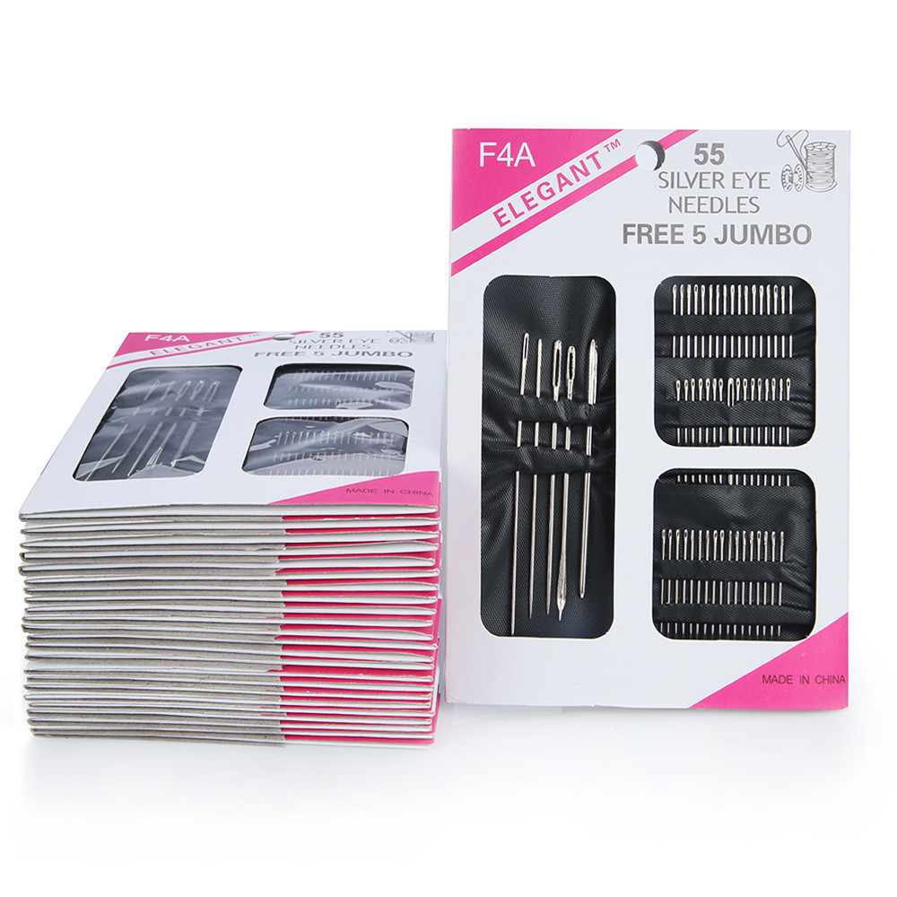 55 / 110 / 275 Cái / bộ Kim May Tay Cao Cấp May Sửa Chữa Thép Không Gỉ ...