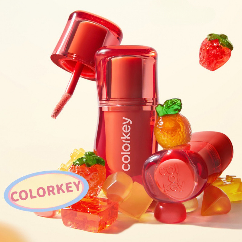 COLORKEY Son bóng nhung lì son môi Không dễ dính vào cốc | Shopee Việt Nam