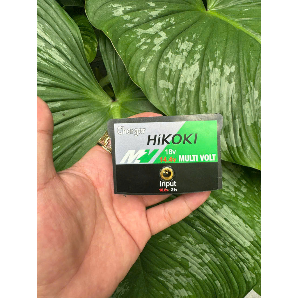 Dock sạc Adapter Hitachi 14v-18v - Mutivol thay thế sạc Zin. ( Nhựa đúc ...