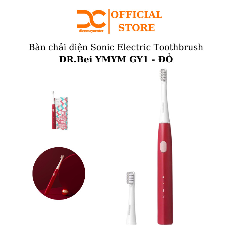 Bàn chải điện DR.Bei Sonic Electric Toothbrush YMYM GY1 - BH 3 tháng ...