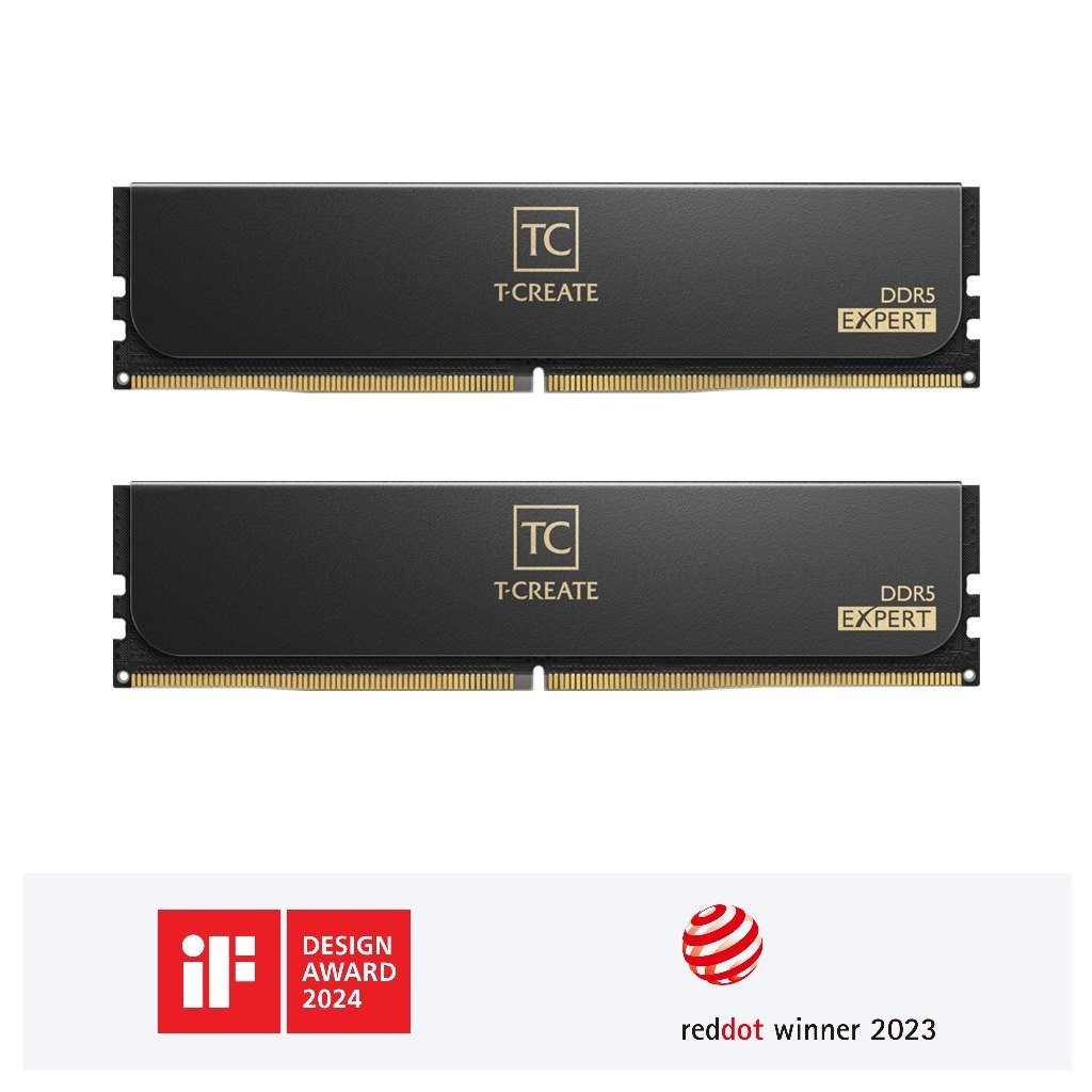 Ram PC TEAM GROUP Expert 64GB Black/ White DDR5-6400MHz 32GBx2 - Hàng ...
