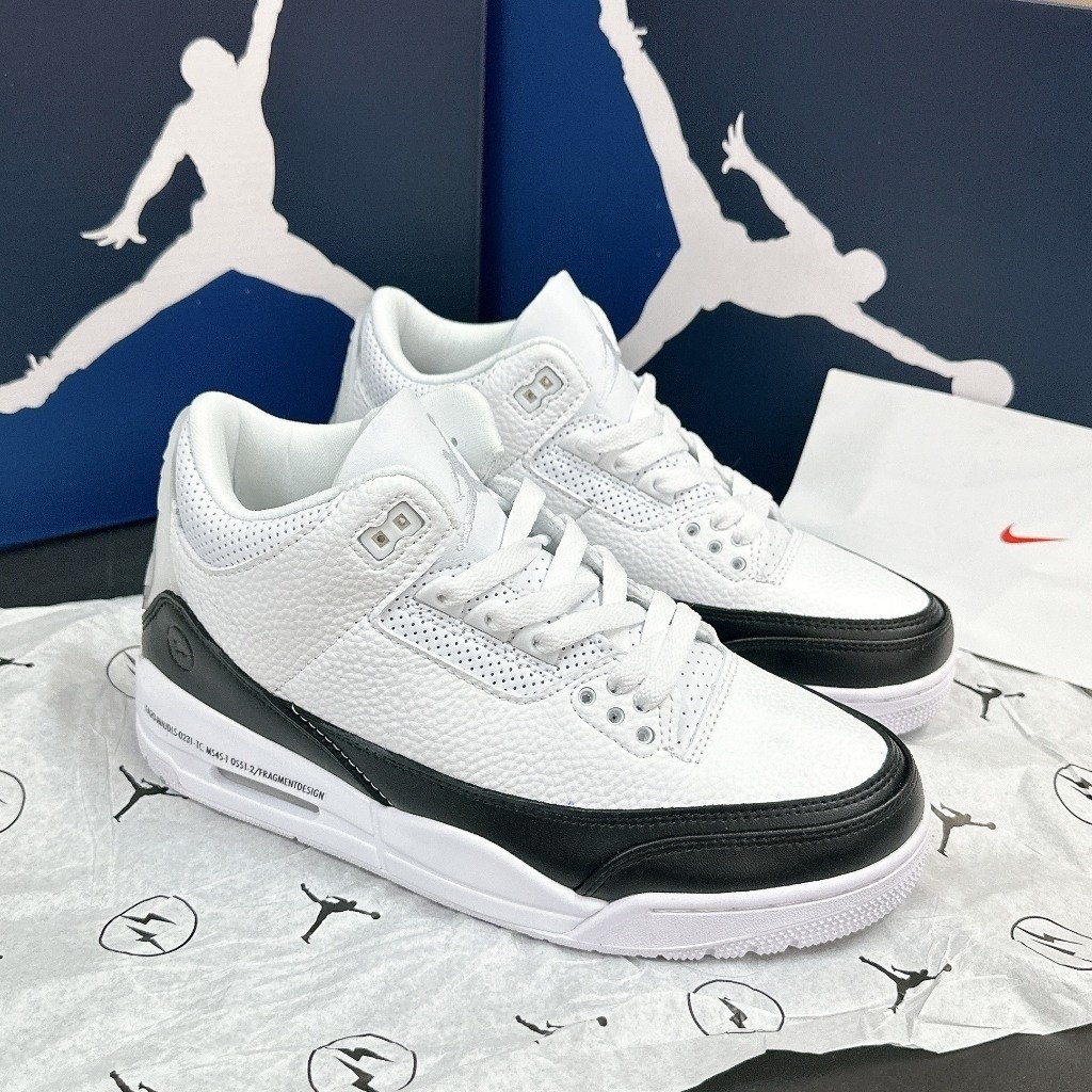 Jordan Giày Sneaker 3 Phân Đoạn màu trắng/đen Giày jd3 màu đen Moda ...